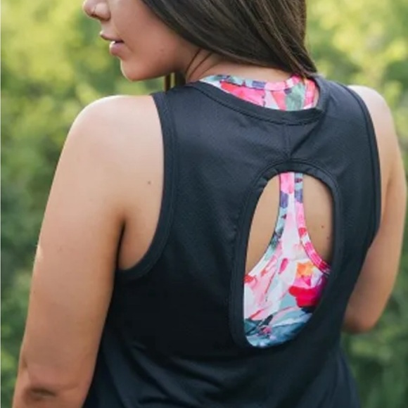 ZYIA | Tops | Zyia Black Tank | Poshmark